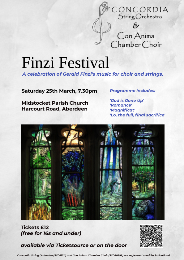 Con Anima - 25/03/2023 7:30pm - Spring Finzi Concert